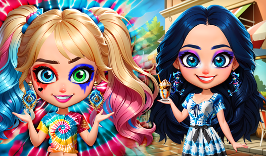 Tie-Dye Explosion of Color (per Dmitriy): Juega Gratis Online en Playhop