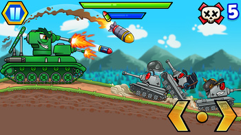 Tank War: Tank Battles 2D (by MirraGames): Play Online For Free On Playhop