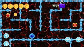 Lava maze (โดย CHEZZA):เล่นออนไลน์ฟรีบน Playhop