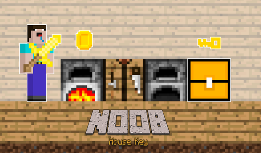 Noob House Key （由 FaBuKaStudio):网上免费玩 Playhop