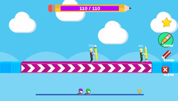 Obby online with friends: Draw and Jump! (by Eccentric): Play Online ...