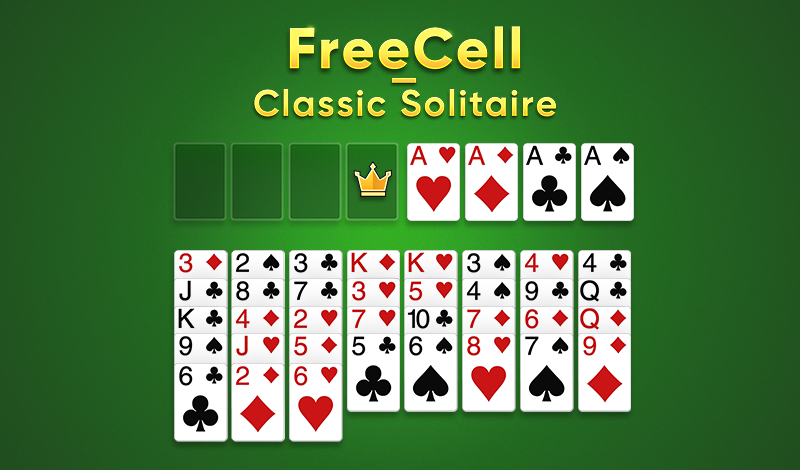 Freecell Solitaire Speel FreeCell Solitaire En Ontspan Met Dit Gratis