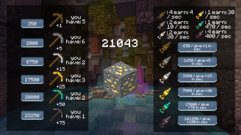 Minecraft Cliker: Mine （juju32_games開発）: Playhopで無料でオンラインプレイ
