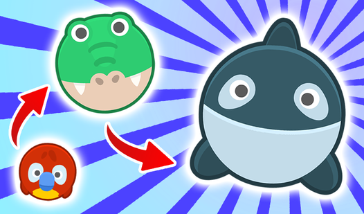 Merge Animals: Collect the Whale! (על ידי AverageGames): לשחק באינטרנט ...