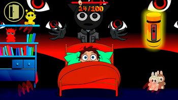 Evil Sprunki scare children! (由 Atlas of Games): 在 Playhop 上免费在线玩