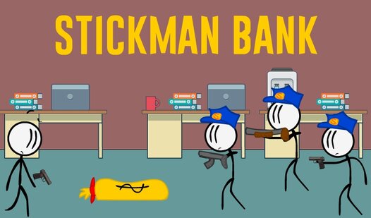 Stickman Bank (by Starodymov): Play Online For Free On Playhop