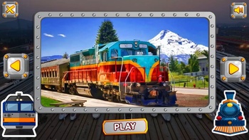 Jigsaw puzzles for kids: trains (by Thunder Games Show): Play Online ...