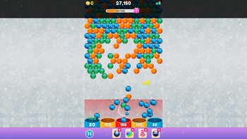 Winter Bubble (por Just A Studio): Juega Gratis Online en Playhop