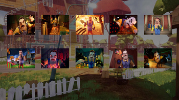 Hello Neighbor super puzzle (by AmurGames): Play Online For Free On Playhop