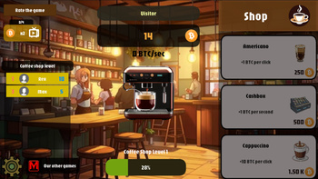 Coffee Shop Evolution: Clicker (by Genius Mendaxxx): Play Online For ...