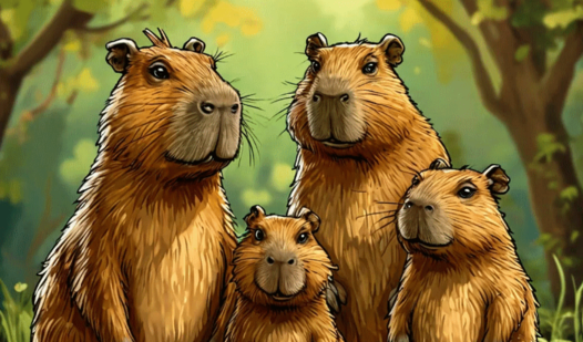 Capybara Puzzles: A Furry Adventure (di PionSoftware): gioca online ...