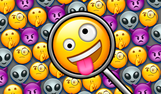 Smiley: Who's the odd one out? （由 Izik-games):网上免费玩 Playhop