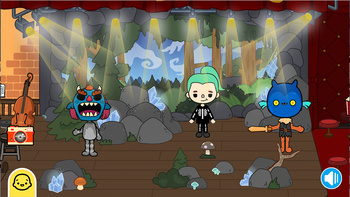 Toca Boca: My Theatre: Playhop onlaň mugt oýnaň