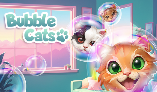 Bubble cats （由 Creative Anatolii):网上免费玩 Playhop