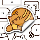 Stickers by Numbers: Coloring Puzzle: Play Online For Free On Playhop