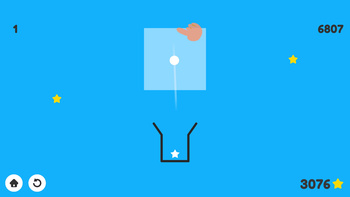 Throw ball into box (by XCreative): Play Online For Free On Playhop