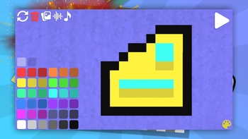 Destroy your pixel art (by JellyLab): Play Online For Free On Playhop