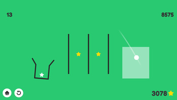 Throw ball into box (by XCreative): Play Online For Free On Playhop