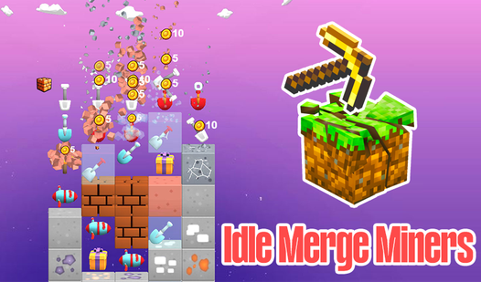 Idle Merge Miners (per GirlsBoysGame): Juega Gratis Online en Playhop