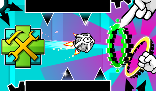 Geometry Dash: Swing Copter Editor (by Kokim): Play Online For Free On ...