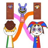 Sprunki Digital Circus Draw the Path (by Ginger): Play Online For Free ...