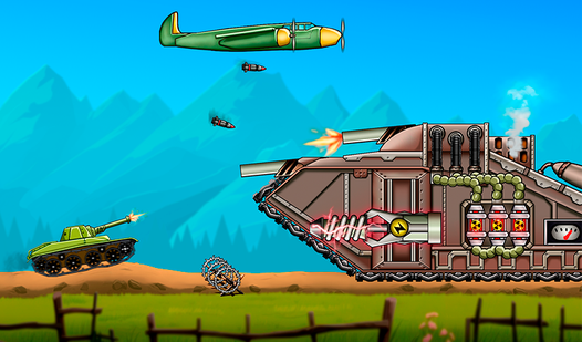 Tank Fury: Boss Battle 2D (by X7 GAMES): Play Online For Free On Playhop