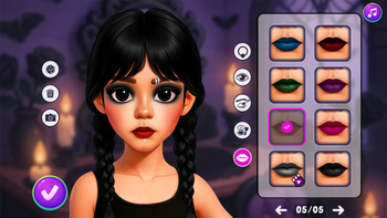 Wednesday Addams Beauty Salon (por Fabbox Studios Pvt. Ltd): Juega ...