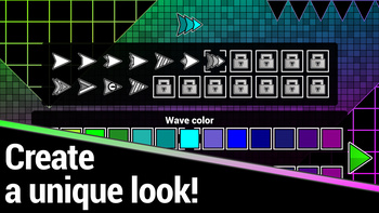Geometry Wave: Neon Challenge (by IceRainWave): Play Online For Free On ...