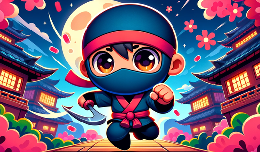 Tiny Ninja Clicker | Кликер (โดย WayGames):เล่นออนไลน์ฟรีบน Playhop