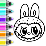 Labubu Coloring Game: Secret Monster (by Girls Games Puzzles): Play ...