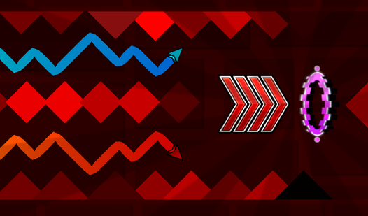 Geometry dash: dual wave (by Kokim): Play Online For Free On Playhop