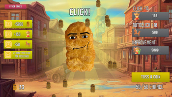 Nugget Clicker (oleh StayLord): Mainkan Online Secara Gratis Di Playhop