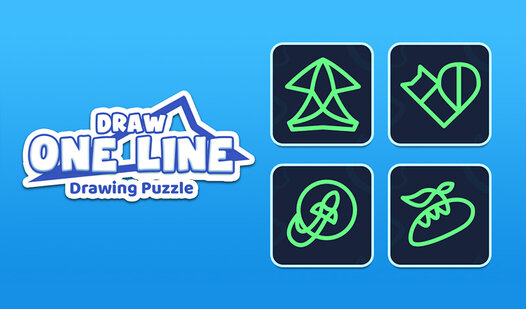 Draw One Line: Drawing Puzzle (by CyberNex Studios): Play Online For ...