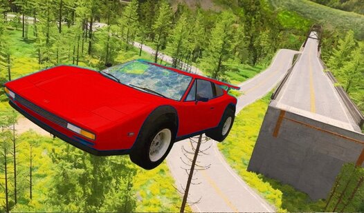 Cliff Jump - Car Crash 3D (by Kreiz Land Games): Play Online For Free ...