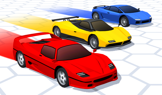 Supercar Battle 3D (von Brain massage): Spiele kostenlos online auf Playhop