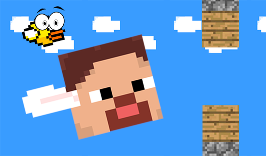 Flappy Steve: Летающий Стив: Juega Gratis Online en Playhop