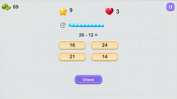 Solving problems on time (by KM Games): Play Online For Free On Playhop