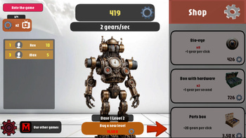 Robot Evolution: Clicker (by Genius Mendaxxx): Play Online For Free On Playhop