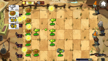Plants vs Zombies. Desert Biome (bởi Vombat Games): Chơi Trực Tuyến ...