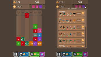 Dropping Merge 2048 (von Sindy): Spiele kostenlos online auf Playhop