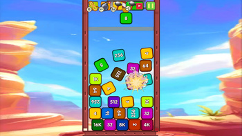 Funny Cubes 2048 (by White Sarcazm): Play Online For Free On Playhop