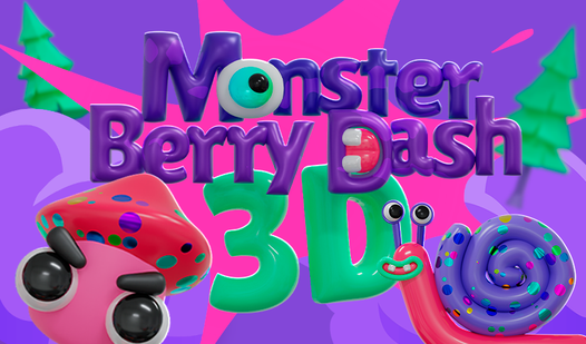 Monster Berry Dash 3D （由 VVVelocity Games):网上免费玩 Playhop