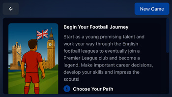 Football Career Simulator (by Arctic Fox Games): Play Online For Free ...