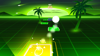 Music Ball Hop (por Rhythm Plus): Juega Gratis Online en Playhop