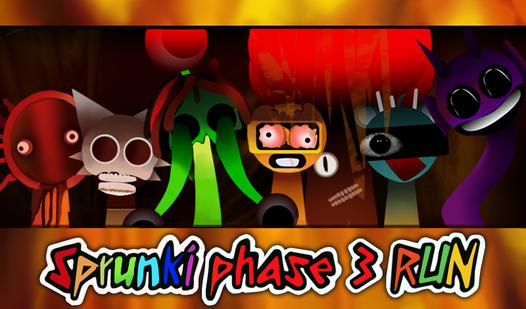 Sprunki Phase 3 RUN (від VAVA): Грати Онлайн Безкоштовно На Playhop