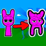 Sprunki: Merge Sprunki Paint Mod Phase (由 WitchGirlGames): 在 Playhop 上免费在线玩