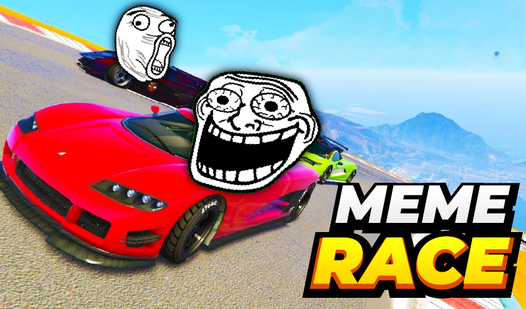 Meme race (przez StasVetokhin): Graj Online Za Darmo Na Playhop