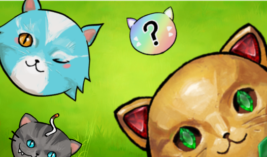 Garden Cats: merge puzzle pop: Juega Gratis Online en Playhop