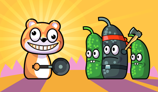 Hamster Fight Clicker （由 Porridge Games):网上免费玩 Playhop