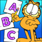 Garfield ABC Tracing (โดย Shoal Games):เล่นออนไลน์ฟรีบน Playhop